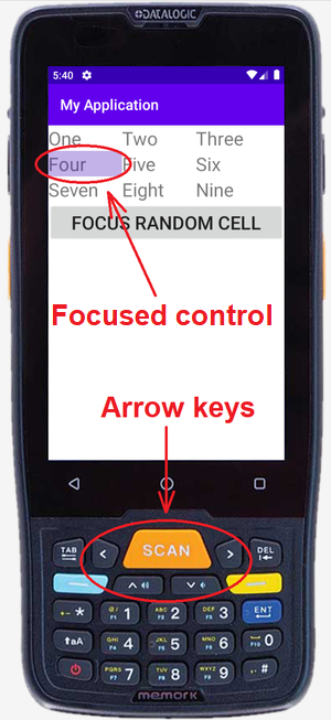 Android Requestfocus Focuses A Textview But Does Not Highlight It Stack Overflow